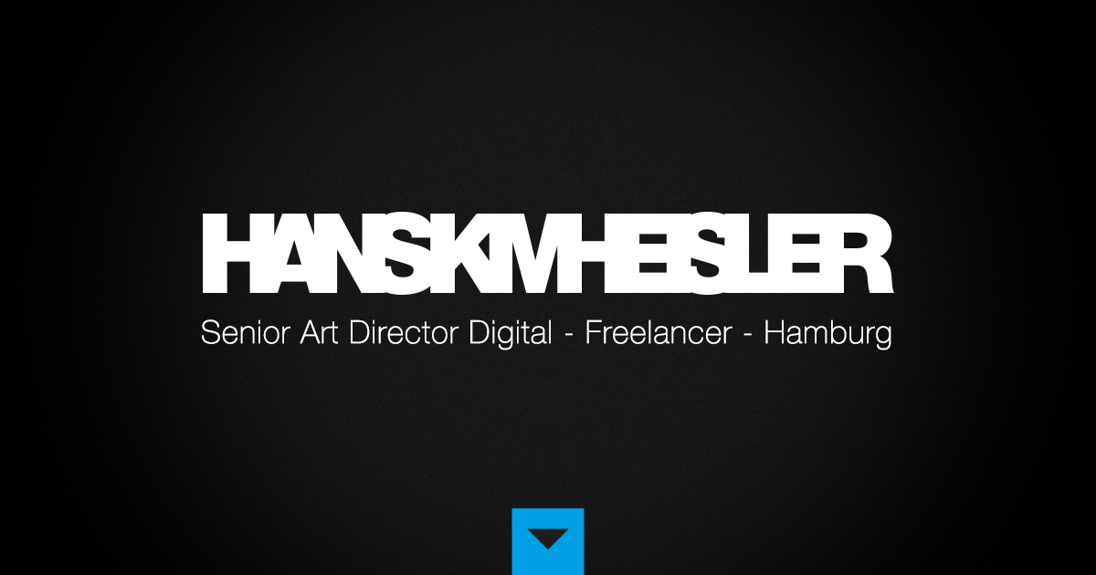 Hans Kim Heisler - Senior Art Director Digital - Freelancer - Hamburg